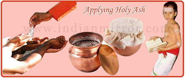 SIGNIFICANCE OF APPLYING THE HOLY ASH OR VIBHUTI-INDIANMIRROR
