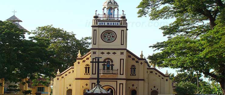 Vallarpadam Church, St.Mary's Vallarpadam Church at Kochi, Kerala, India.